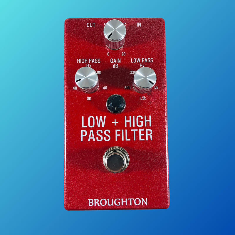 Broughton Low + High Pass Filter | Reverb Broughton Low + High Pass Filter | Reverb