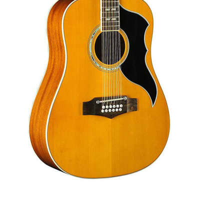 Eko Ranger 12 Dreadnought Vintage Reissue Natural Spruce | Reverb UK