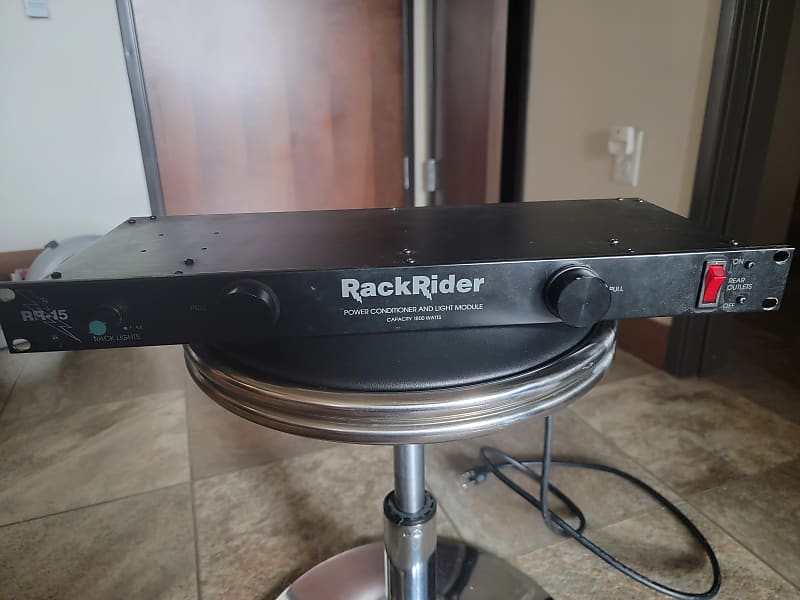 RackRider RR-15 Power Conditioner and Light Module - 1995 | Reverb