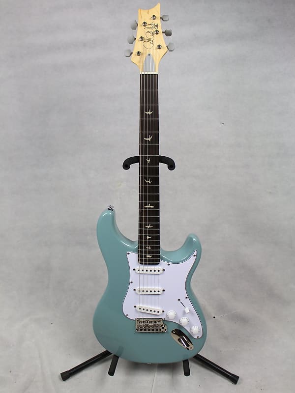 PRS SE Silver Sky Stone Blue w/ Bag | Reverb