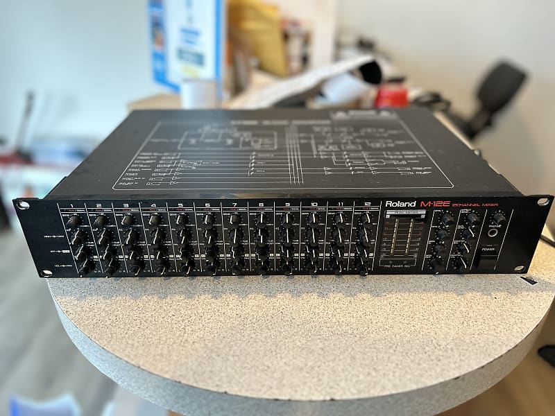 Roland M-12E Rack Line Mixer | Reverb