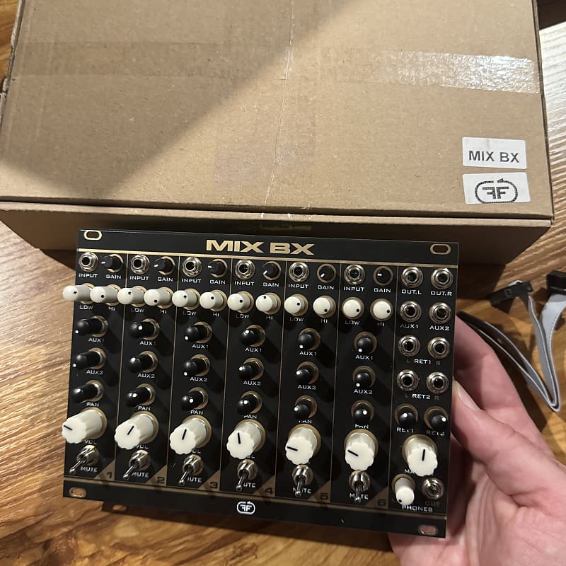 Feedback Modules Mix BX 6 Channel Eurorack Mixer | Reverb