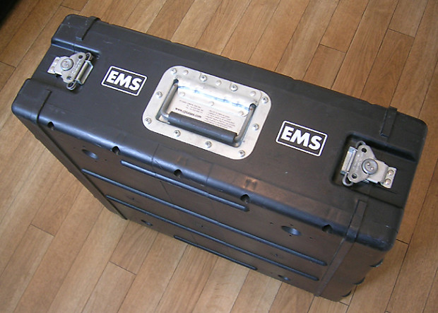 EMS 3U 19 inch Portable Hard Rack Case Black | Reverb