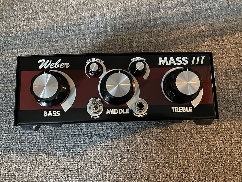 Weber Mass III - Schwarz | Reverb