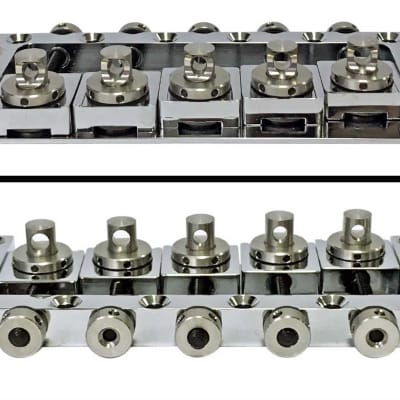 Ray Ross Saddle-Less 5-String Bass Bridge 19mm Black | Reverb