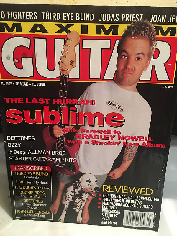 Maximum Guitar Magazine January/1998 | Reverb