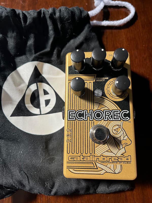 Catalinbread ECHOREC Multi-Head Delay Pedal 2022/2023 - Gold | Reverb