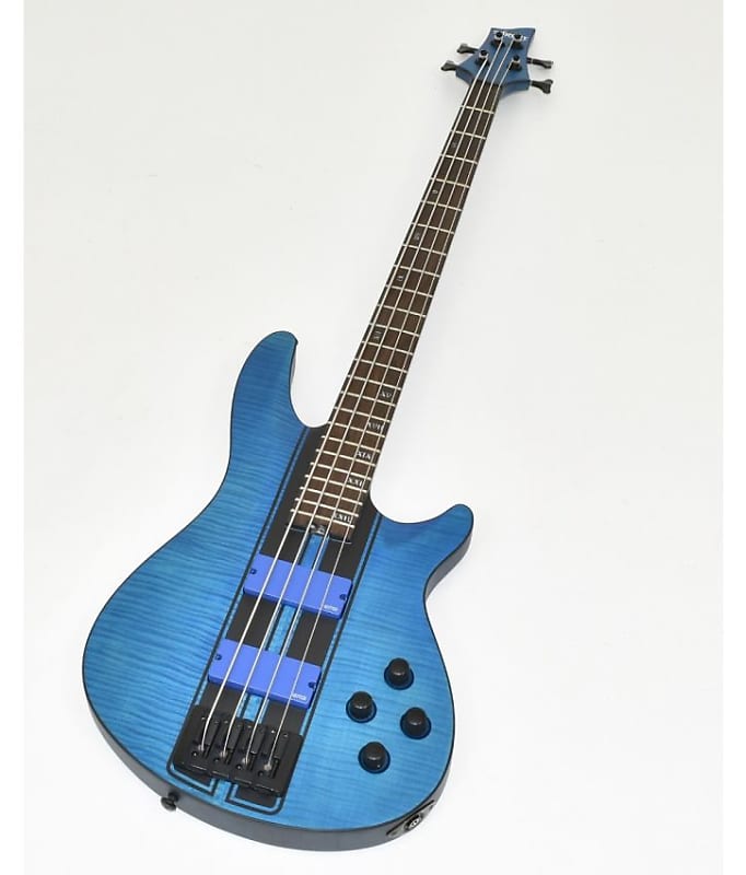 Schecter C-4 GT Bass Trans Blue B-Stock 1910 | Reverb