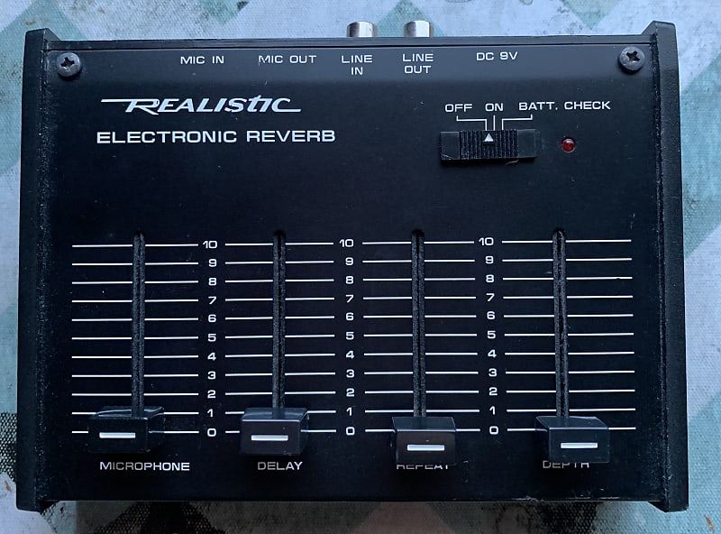 Realistic Electronic Reverb 1985 (Analog Bucket Brigade) | Reverb