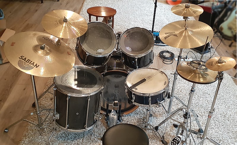 Mapex Mars Pro Series NA - Transparent Black / Charcoal | Reverb