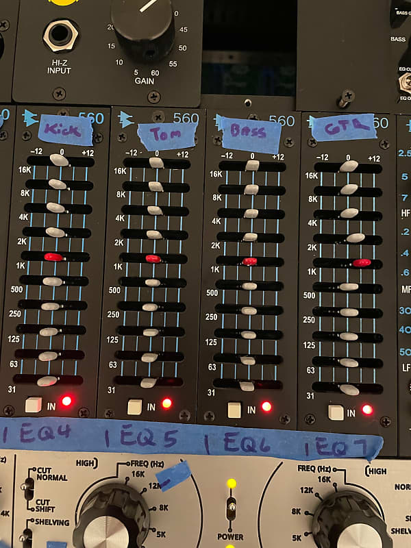 API 560 500 Series 10-Band Graphic Equalizer Module 2004 - | Reverb