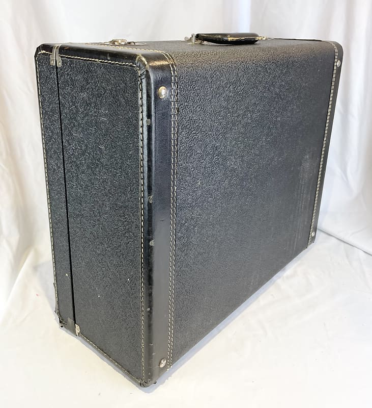 Black Italian Accordion Hard Case 22" x 18.5" x 10" (55.5cm x | Reverb