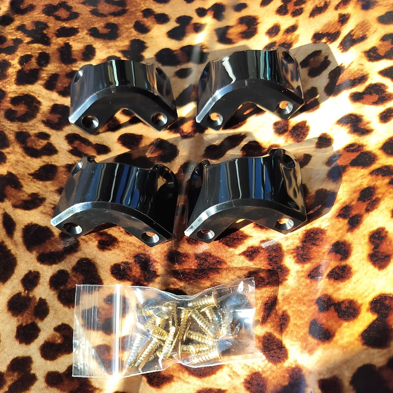 Marshall Back Corners (4) 1970s - 2020s - Black | Reverb