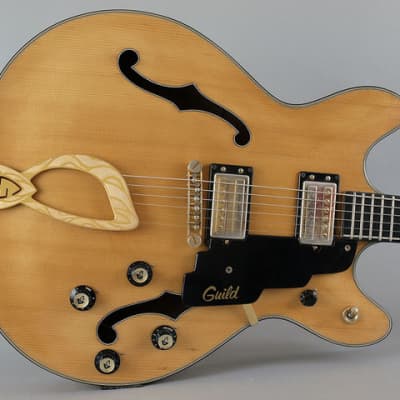 Guild StarFire Custom 7 , Prototype Rare 1969 Natural | Reverb