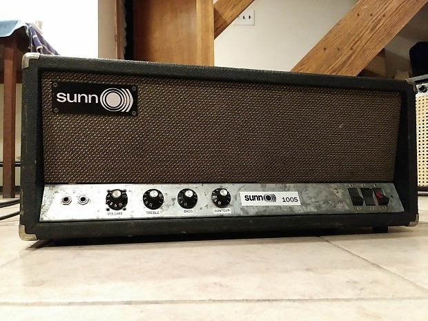 1967 SUNN 100S Tube Amplifier Head | Reverb