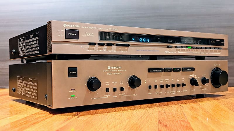 Hitachi HCA-7500/ MK II /Stereo Preamplifier With Free | Reverb