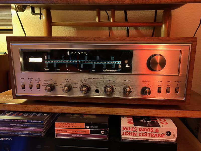 HH Scott Stereomaster 380 Walnut Case | Reverb