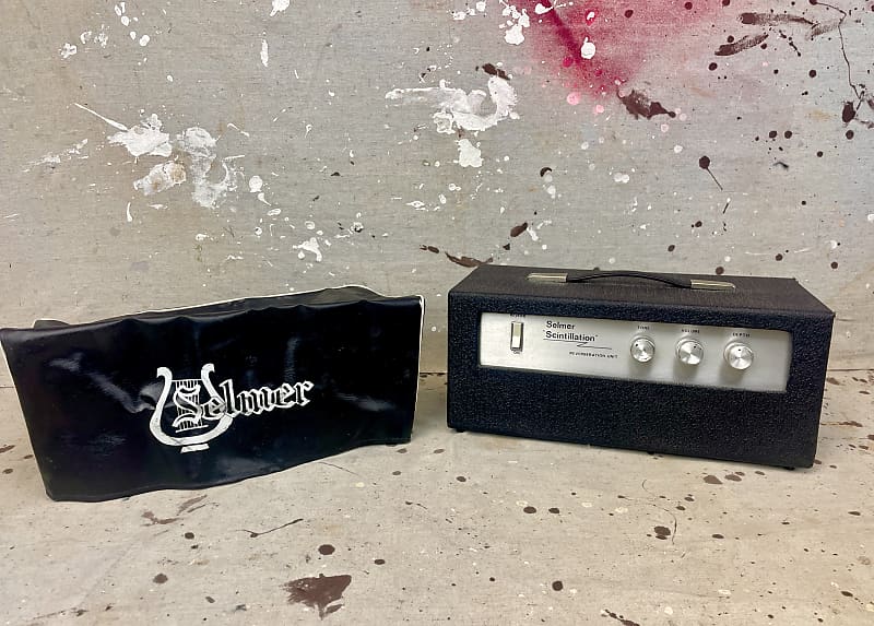1970's Selmer Scintillation Reverb-Reverberation Unit (Solid | Reverb