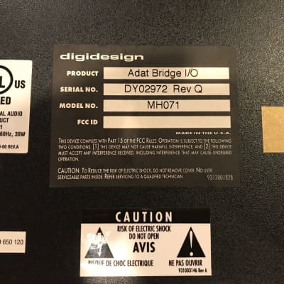 Digidesign ADAT Bridge 16 Channel ADAT Interface | Reverb