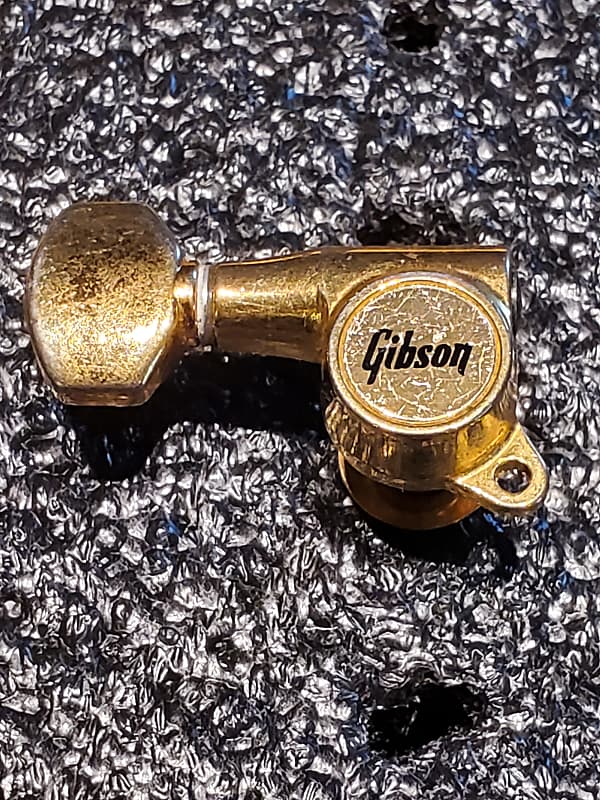 (#T249) Gold Gibson Die-Cast Tuner Treble Side | Reverb