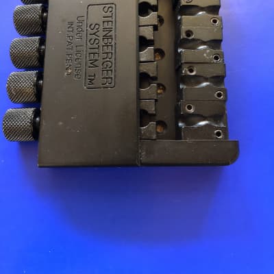 Steinberger 5 STRING BASS BRIDGE - BLACK | Reverb