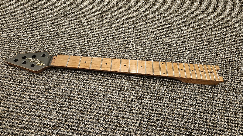 EVH Wolfgang Neck Baked Maple 2022 Compound Radius | Reverb