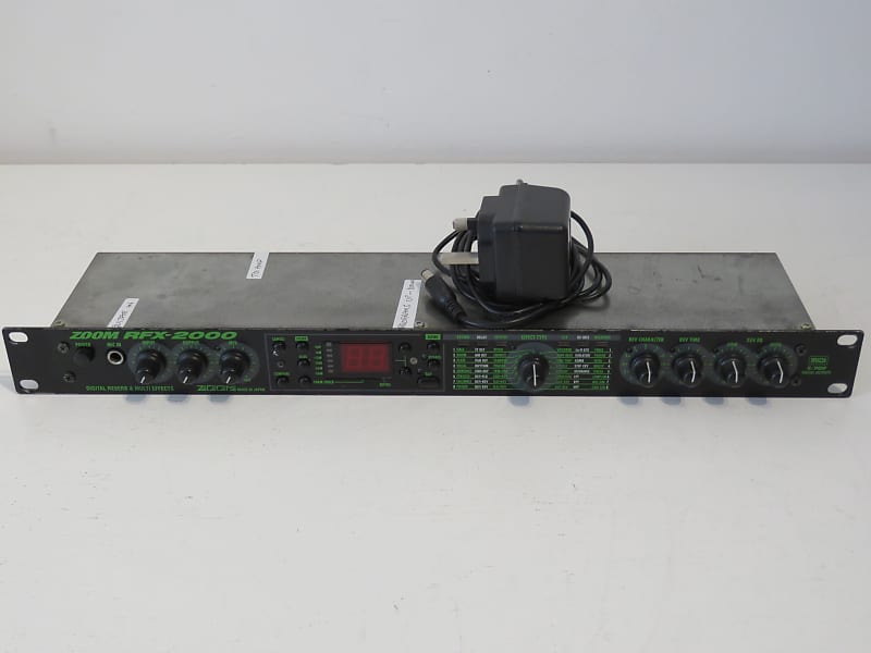 Zoom RFX-2000 Rack Mount Effects Unit with Power Supply | Reverb