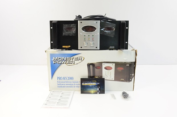 Monster Power AVS 2000 Pro Rack Mountable Automatic Voltage | Reverb