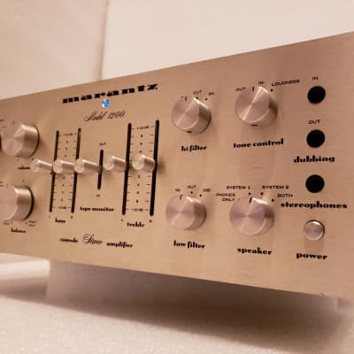 Fully Restored Marantz 1200B Stereo 100WPC Integrated | Reverb