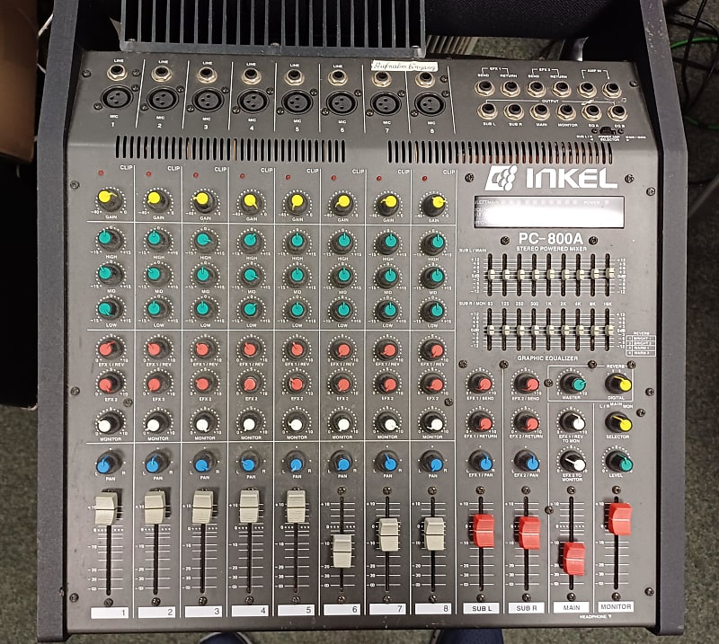 INKEL Stereo-Powermischer PC-800A | Reverb