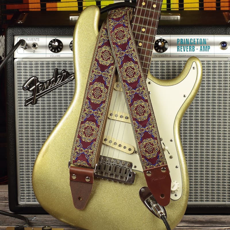 Pardo retro guitar strap model Atlas | Reverb