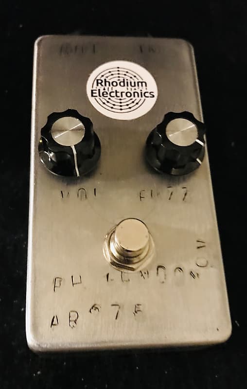 Fuzz AR275 Rhodium Electronics NKT275 Fuzz Face Tone Bender | Reverb