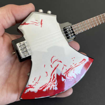 Officially Licensed KISS Gene Simmons BLOOD AXE Bass Mini | Reverb