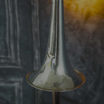 Buescher Trombone True Tone "The 400" 1930s - 1950s Silver | Reverb