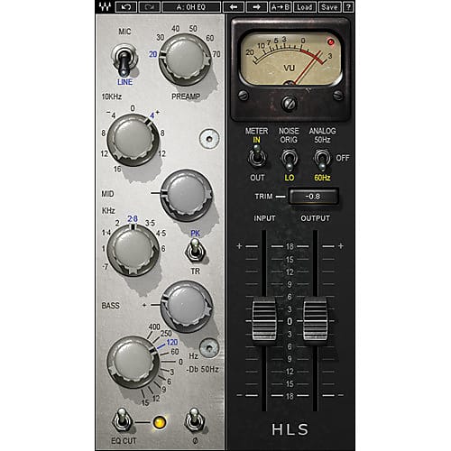 Waves Kramer HLS Channel - Modeled Helios Console | Reverb Canada