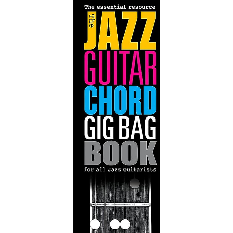 Music Sales The Jazz Guitar Chord Gig Bag Book | Reverb