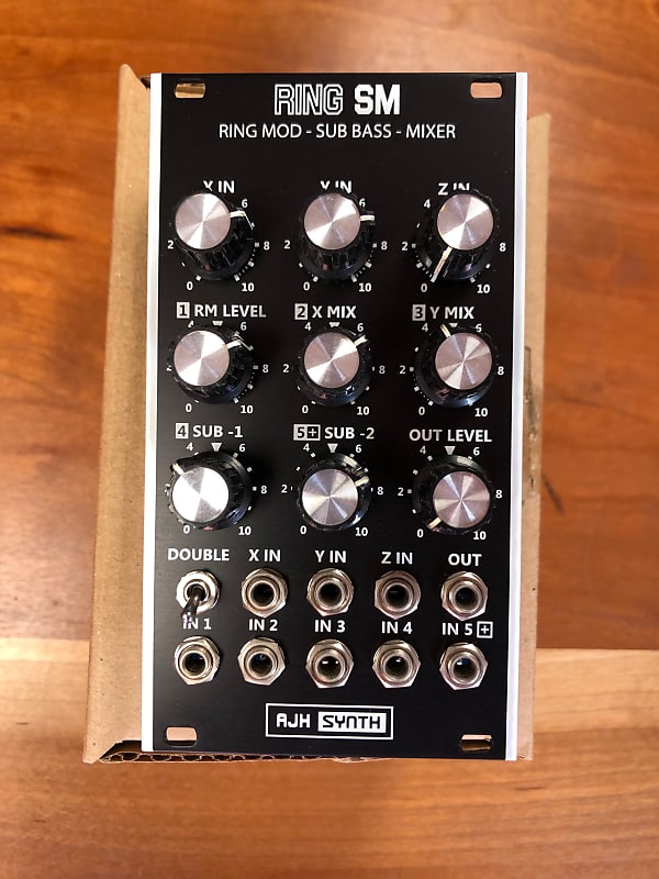 AJH Synth Ring SM 2018 - Black | Reverb