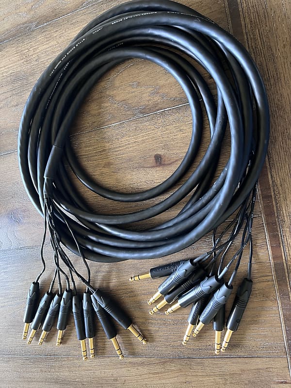 Mogami 20’ - 8 Channel snake with Gold TRS-to-TRS | Reverb