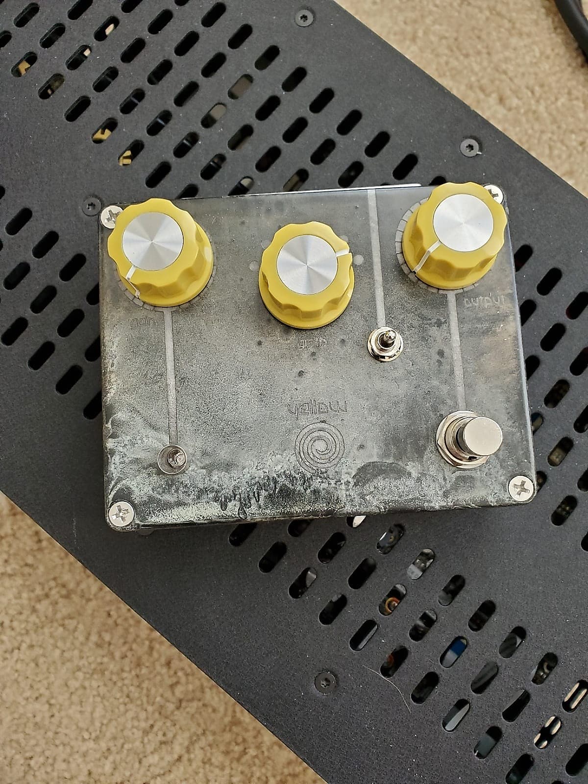 Spiral Electric FX Yellow Spiral Drive | Reverb