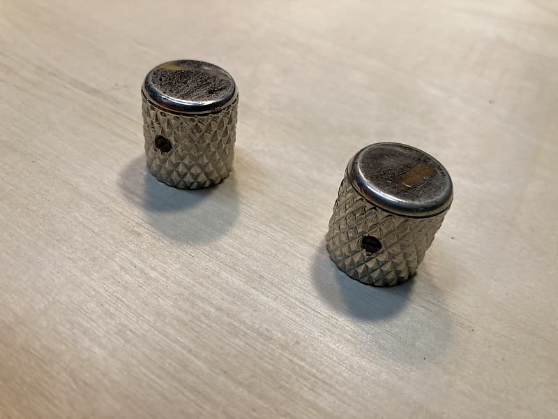 Aged Nickel Barrel Knobs/Telecaster/P Bass | Reverb