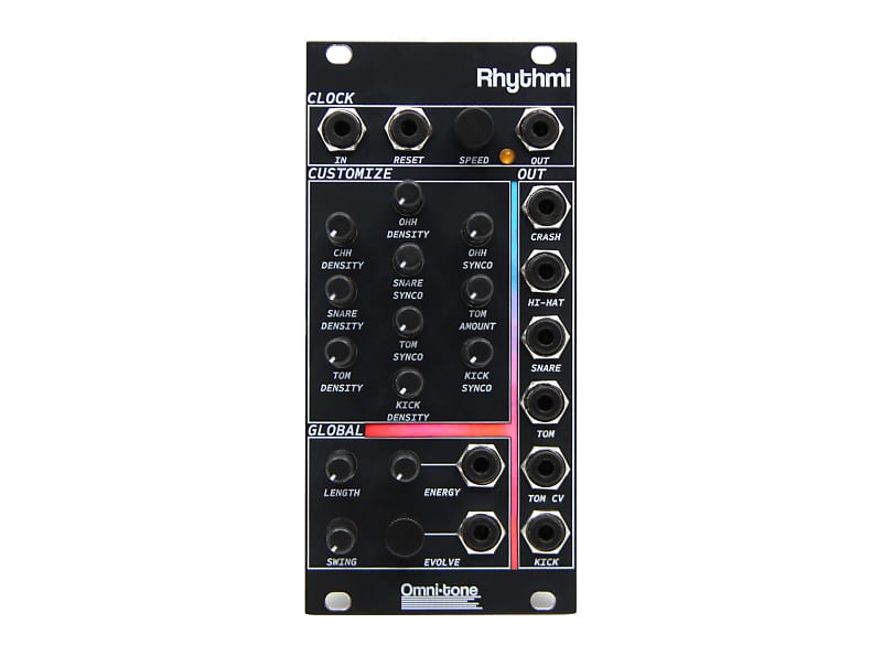 Omnitone Rhythmi Generative Drum Sequencer | Reverb