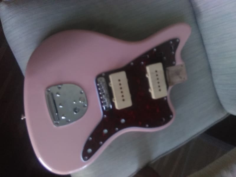 Warmoth Jazzmaster Shell pink body and hardware | Reverb