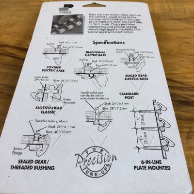 Ping 2-Piece 12-String Tuning Machines | Reverb