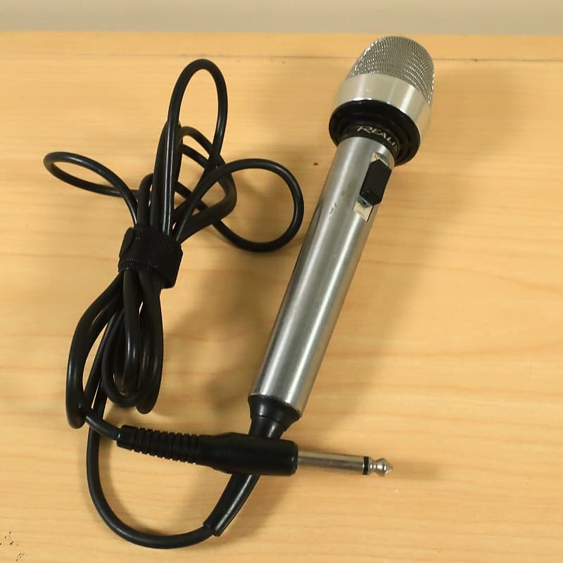 Vintage Realistic Cardioid Dynamic Microphone 33-992 Japan | Reverb