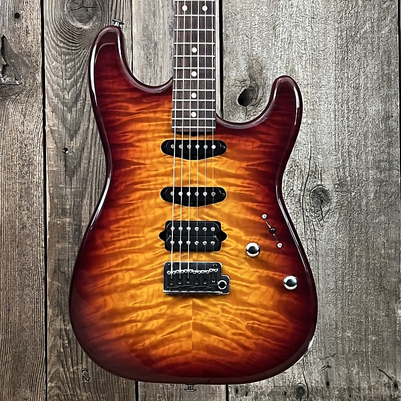 Suhr Classic 2000 HSS Amazing quilt matching headstock Suhr | Reverb