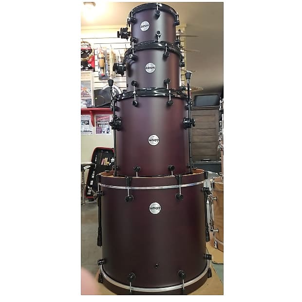 ddrum Reflex RSL Wine Red Satin Drum Kit | Reverb