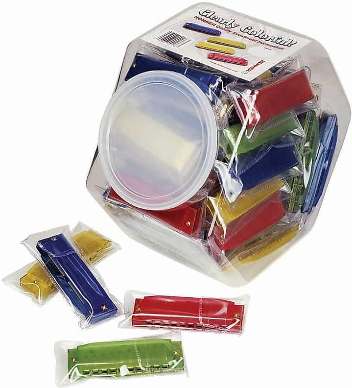 Hohner CCH48 Clearly Colorful Translucent Harmonica | Reverb