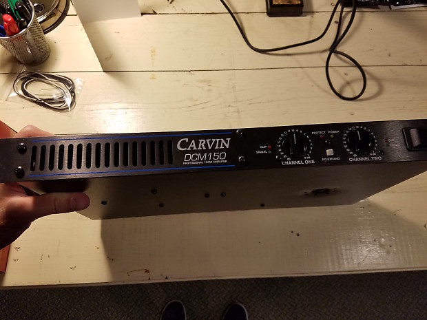 Carvin DCM 150 1U Rack Power Amplifier | Reverb
