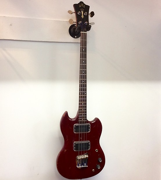 Guild JS1 1973 Red | Reverb UK