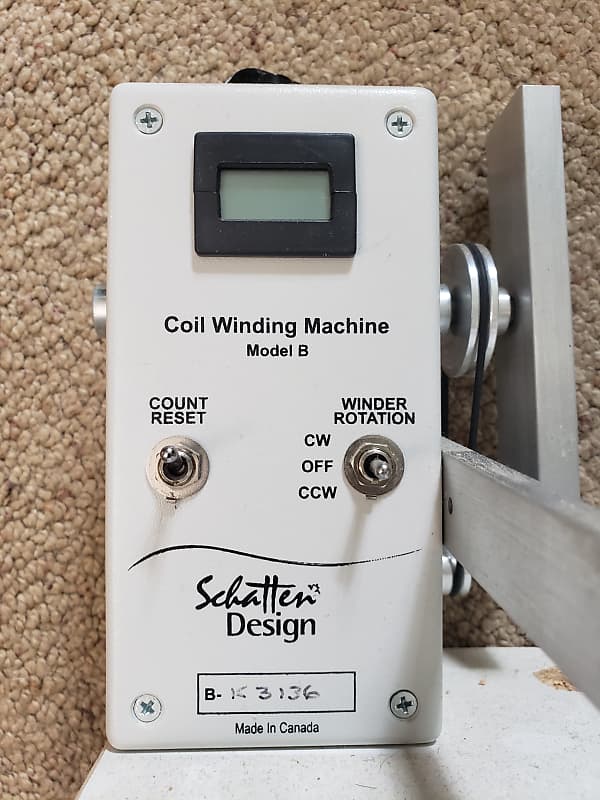 Schatten Design Pickup Winder coil winding machine model B | Reverb